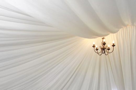 How to Drape a Tent for a Wedding - CV Linens™