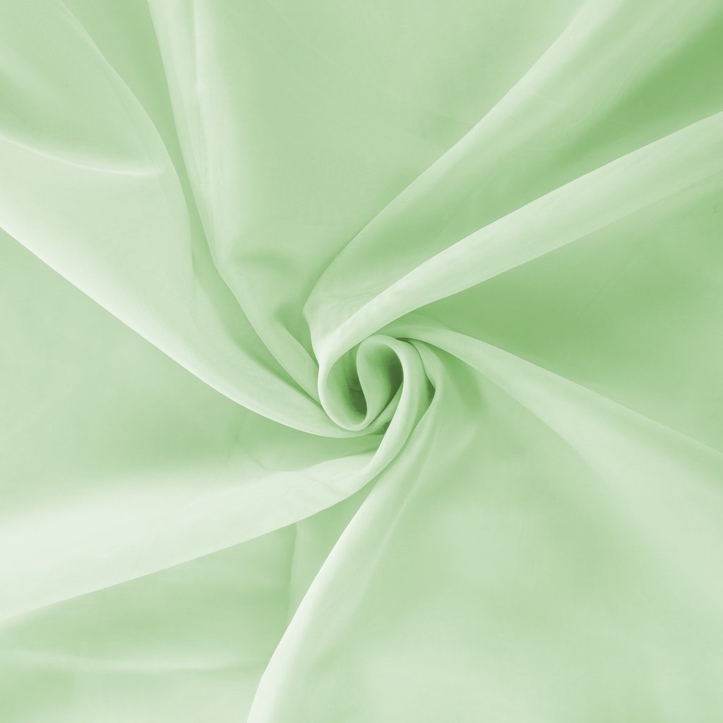 Wholesale Mint Green Sheer Organza Linens - CV Linens™