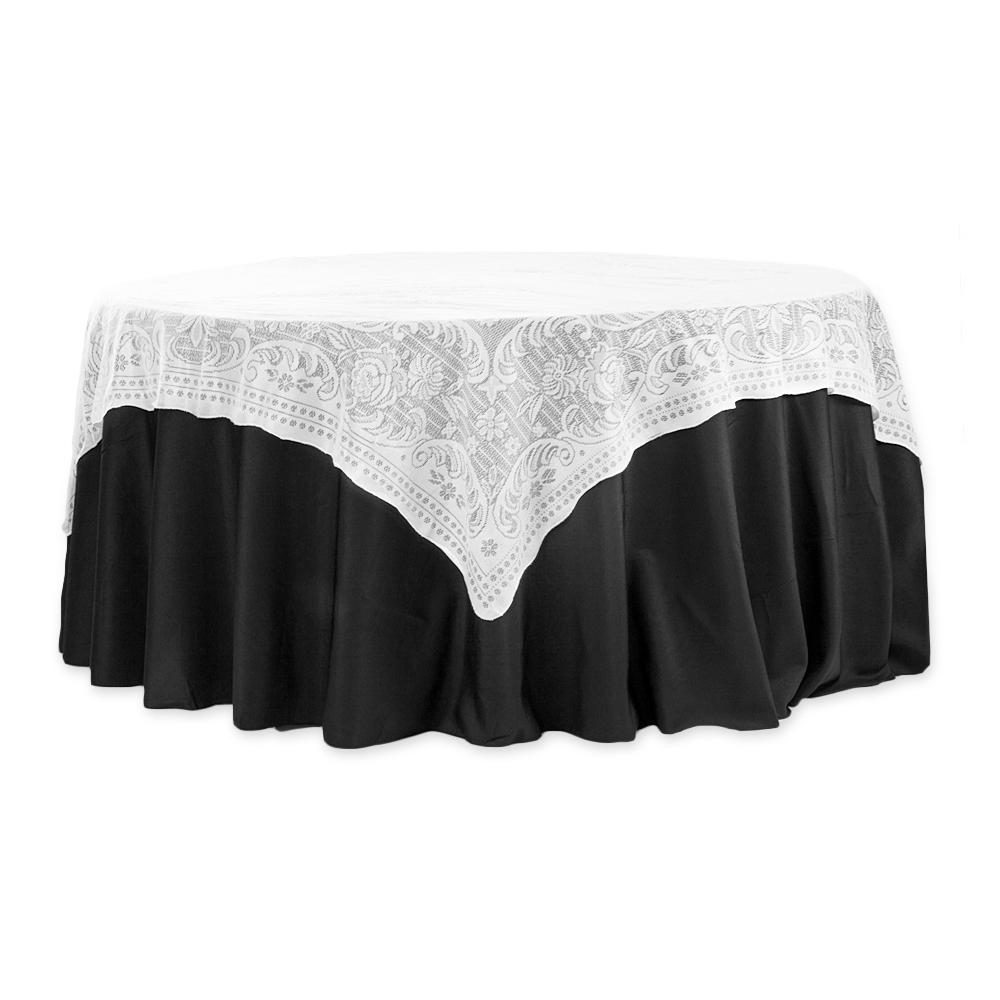 Wholesale White Lace Table Overlays - CV Linens™