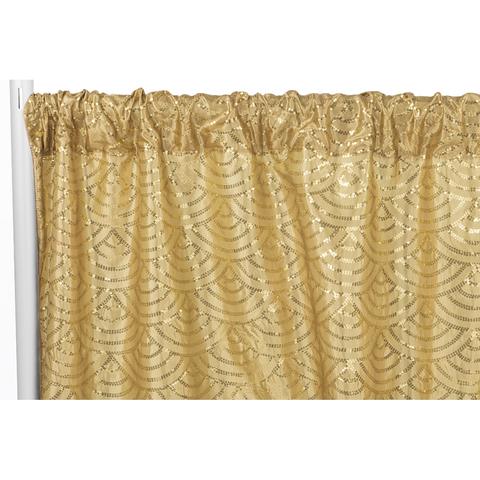 Wholesale Gold Curtain Drapes - CV Linens™