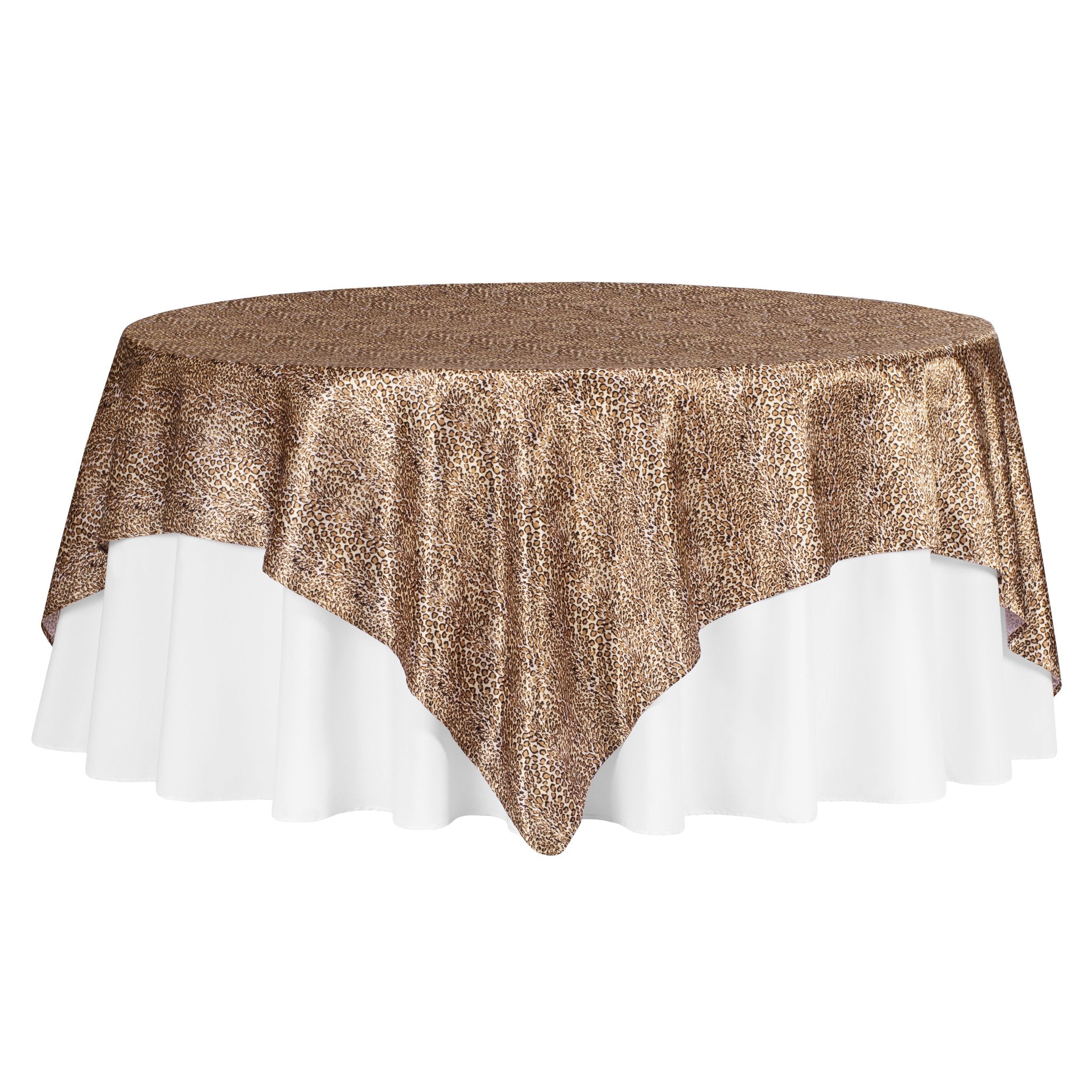 Wholesale Leopard Table Overlay Toppers - CV Linens™