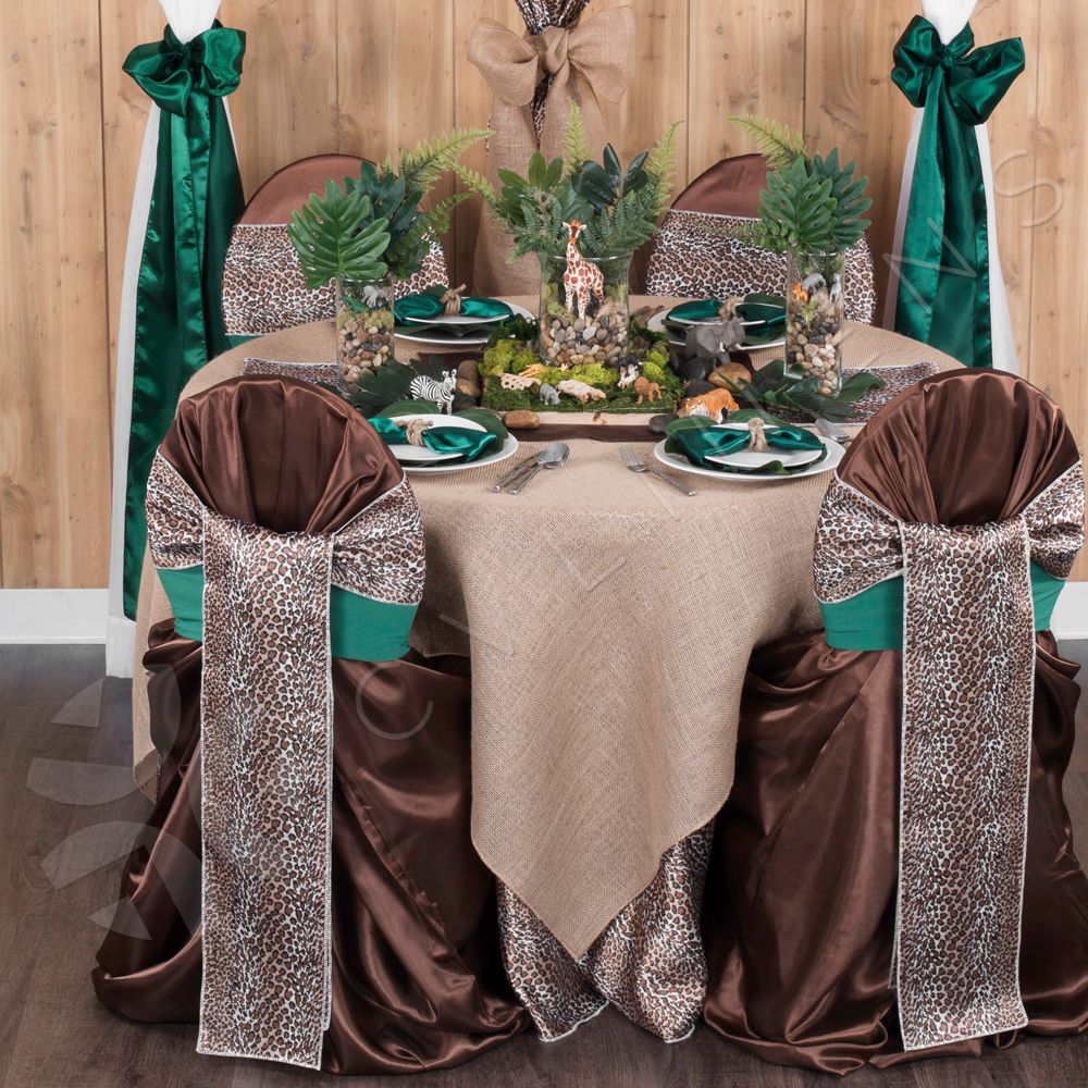Wholesale Leopard Theme Events - CV Linens™