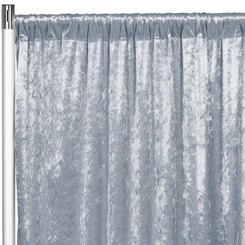 Wholesale Dusty Blue Curtain Drape Panels - CV Linens™