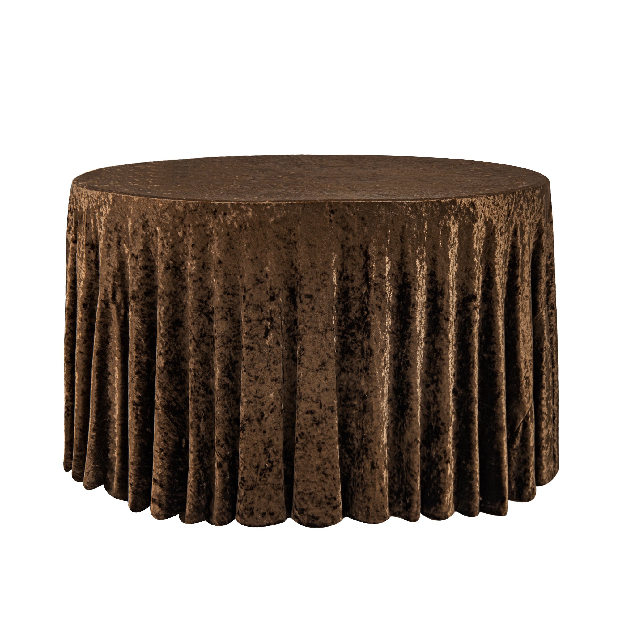 Wholesale Chocolate Brown Velvet Event Linens - CV Linens™