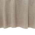 120" Round Premium Linen-Look Panama Weave Tablecloth - Beige - CV Linens™
