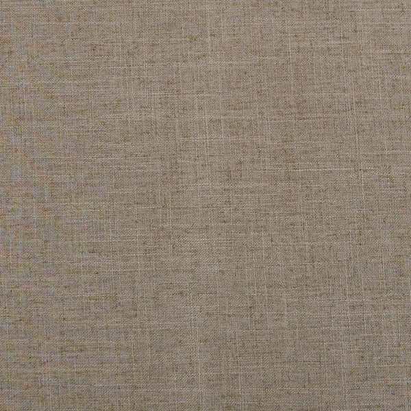 132" Round Premium Linen-Look Panama Weave Tablecloth - Beige - CV Linens™