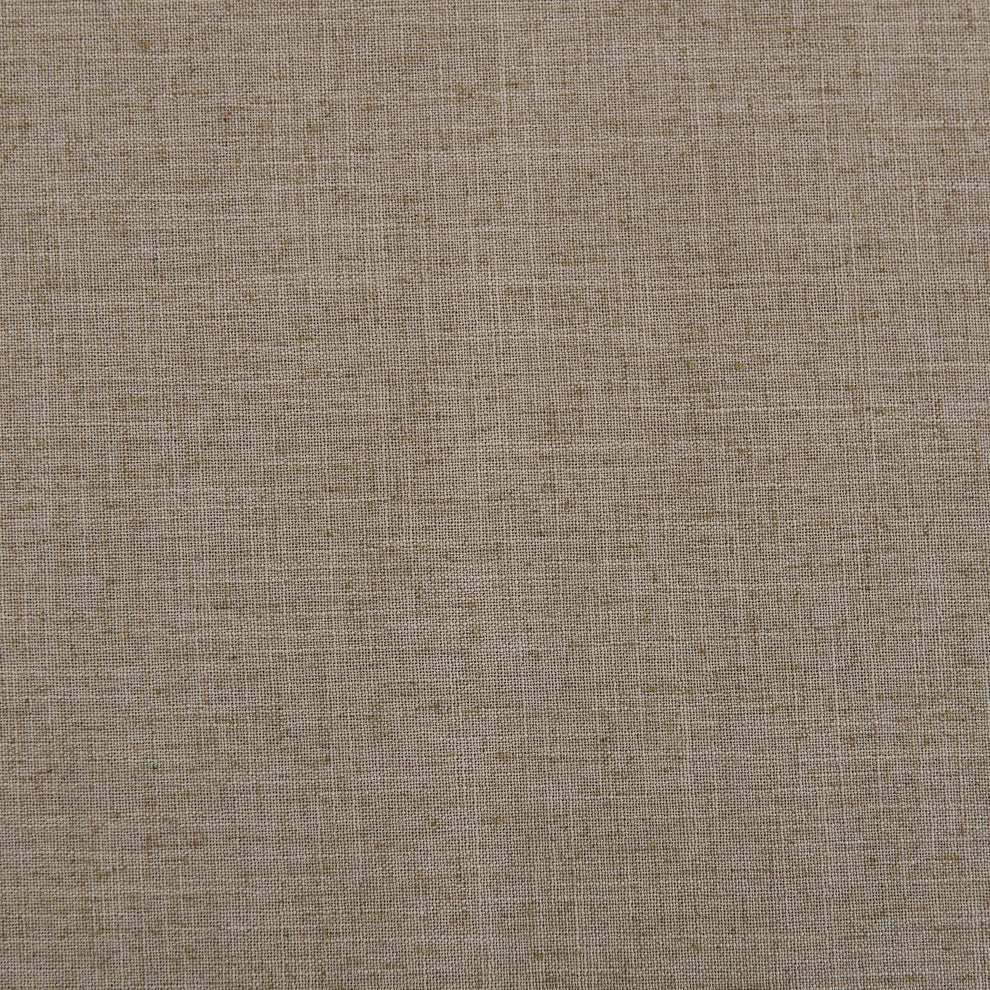 132" Round Premium Linen-Look Panama Weave Tablecloth - Beige - CV Linens™