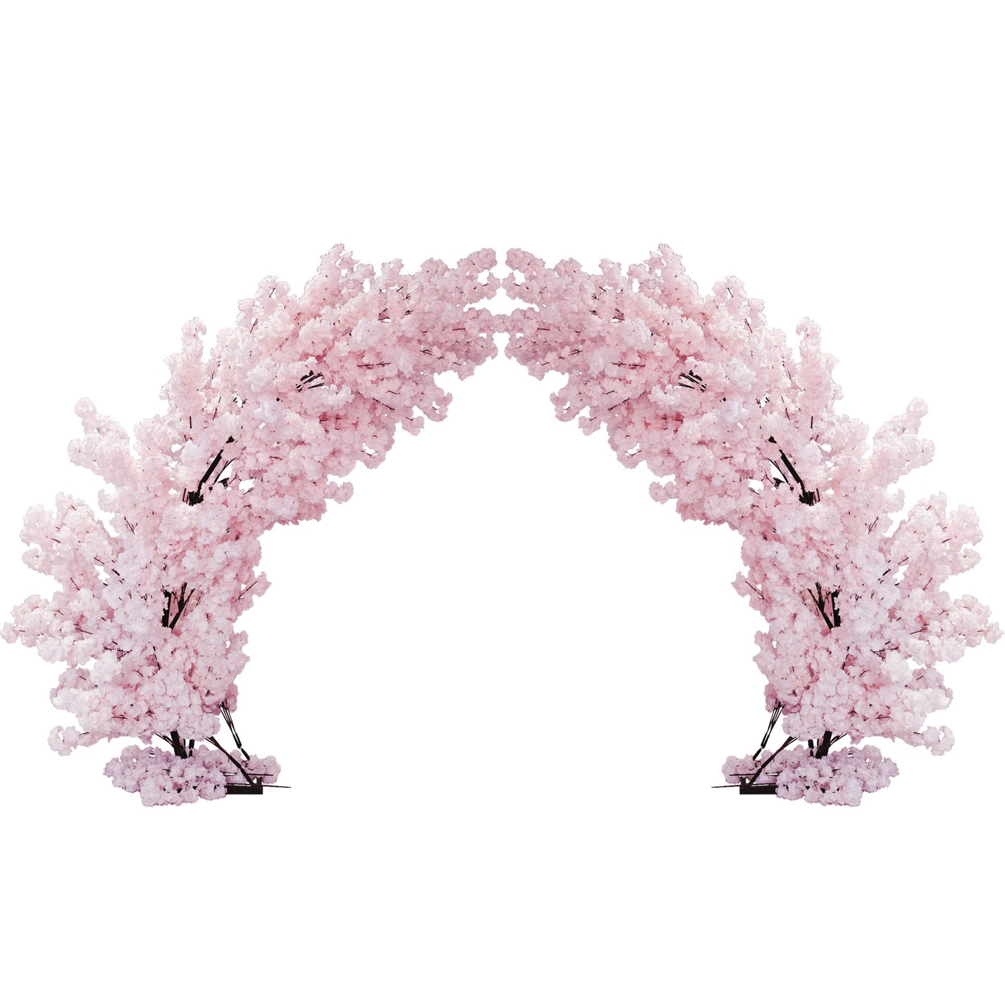 9.5ft Pink Cherry Blossom Wedding Arch Backdrop – CV Linens™