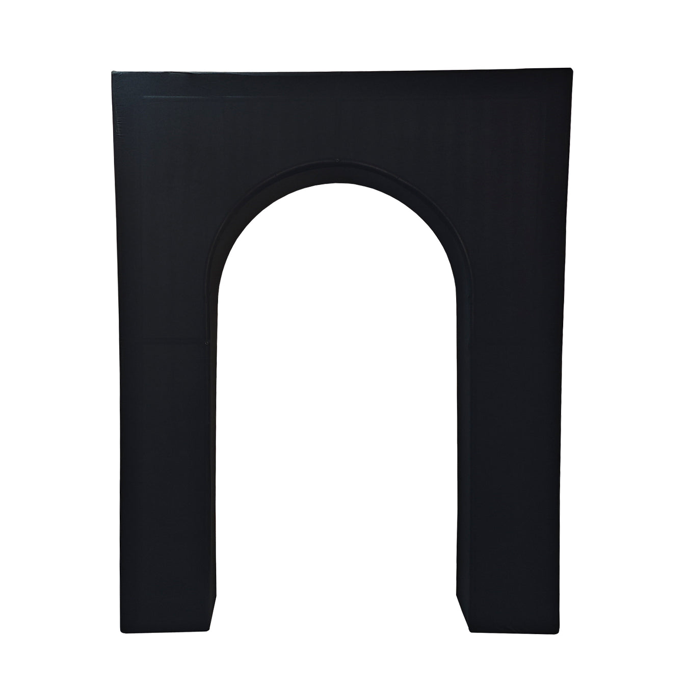 Spandex Cover for 3D Arch Door Frame Backdrop - Black - CV Linens™