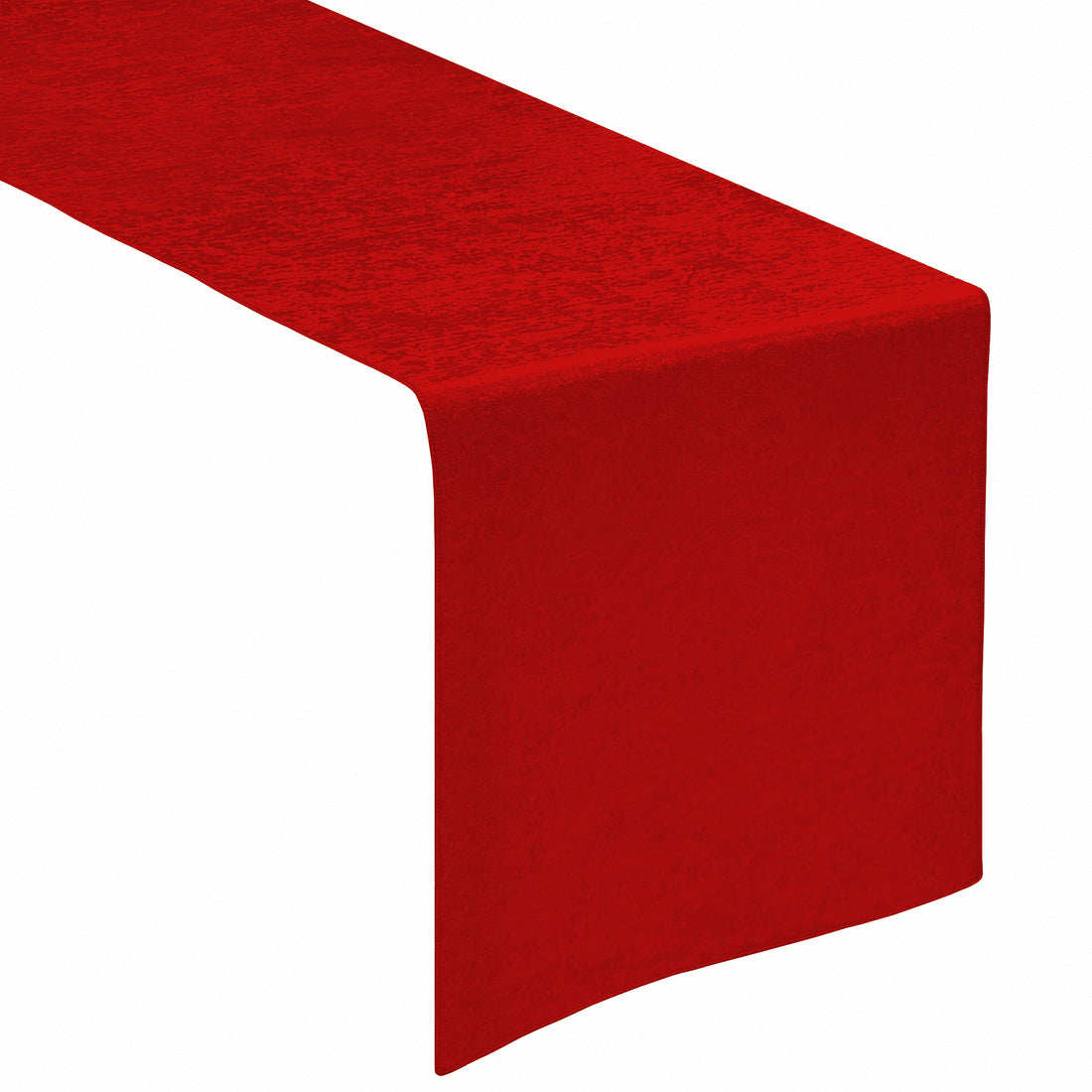 Crinkle Shimmer Table Runner - Red– CV Linens