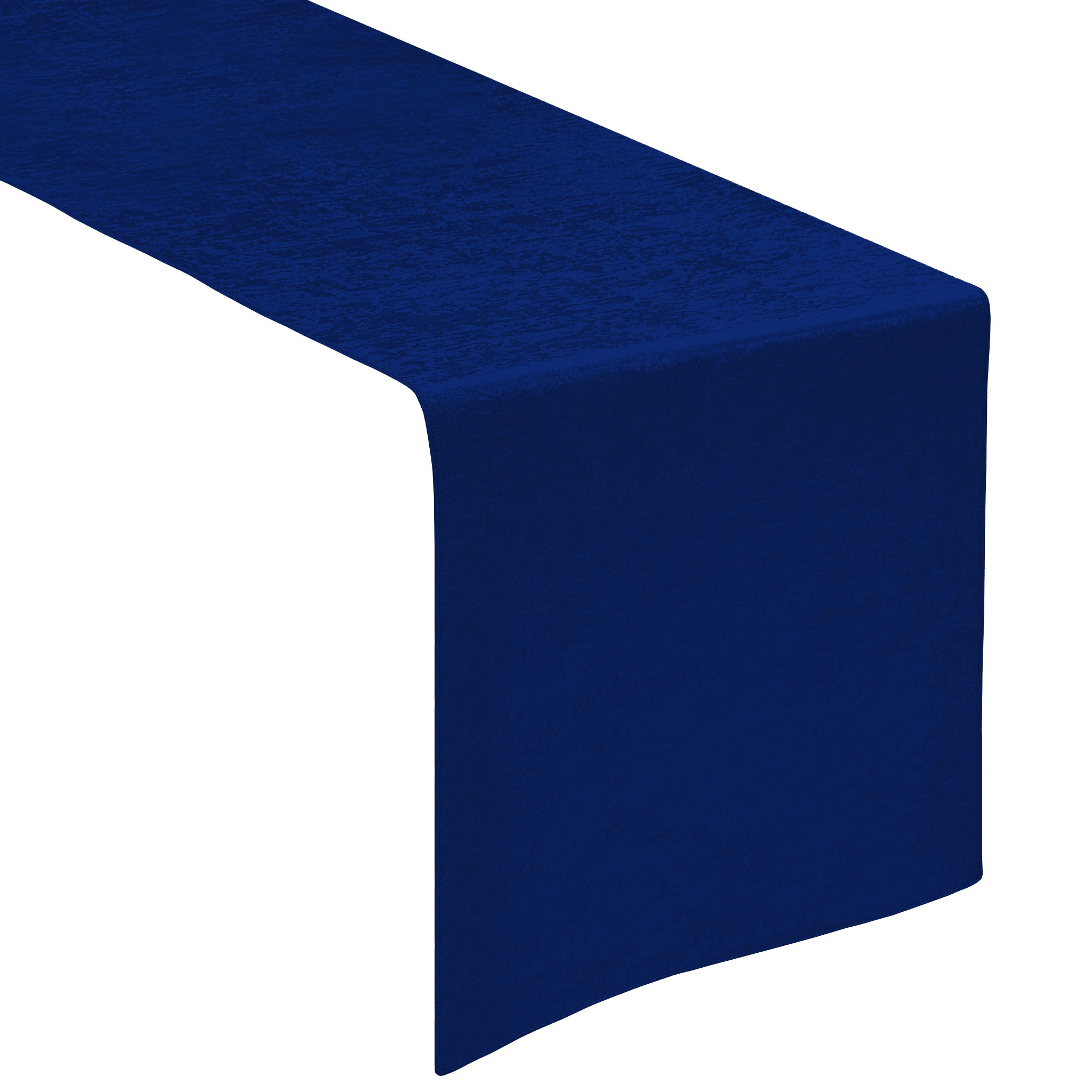 Crinkle Shimmer Table Runner - Royal Blue– CV Linens