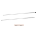 2 pc Crossbar support (drape support) rod 8ft to 14ft– CV Linens