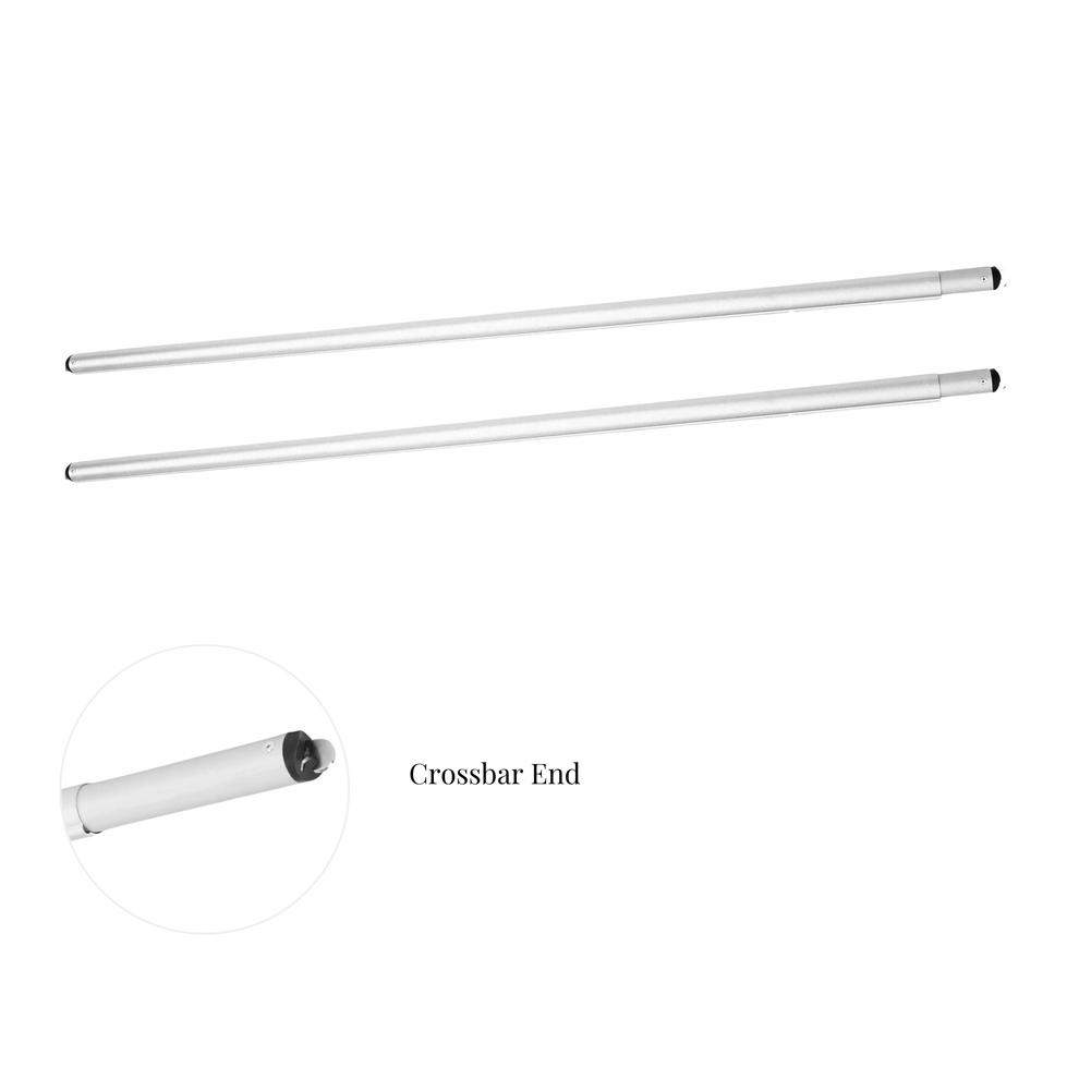 2 pc Crossbar support (drape support) rod 8ft to 14ft - CV Linens™
