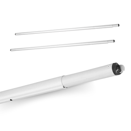 2 pc Crossbar support (drape support) rod 8ft to 14ft– CV Linens