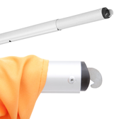 2 pc Crossbar support (drape support) rod 8ft to 14ft– CV Linens