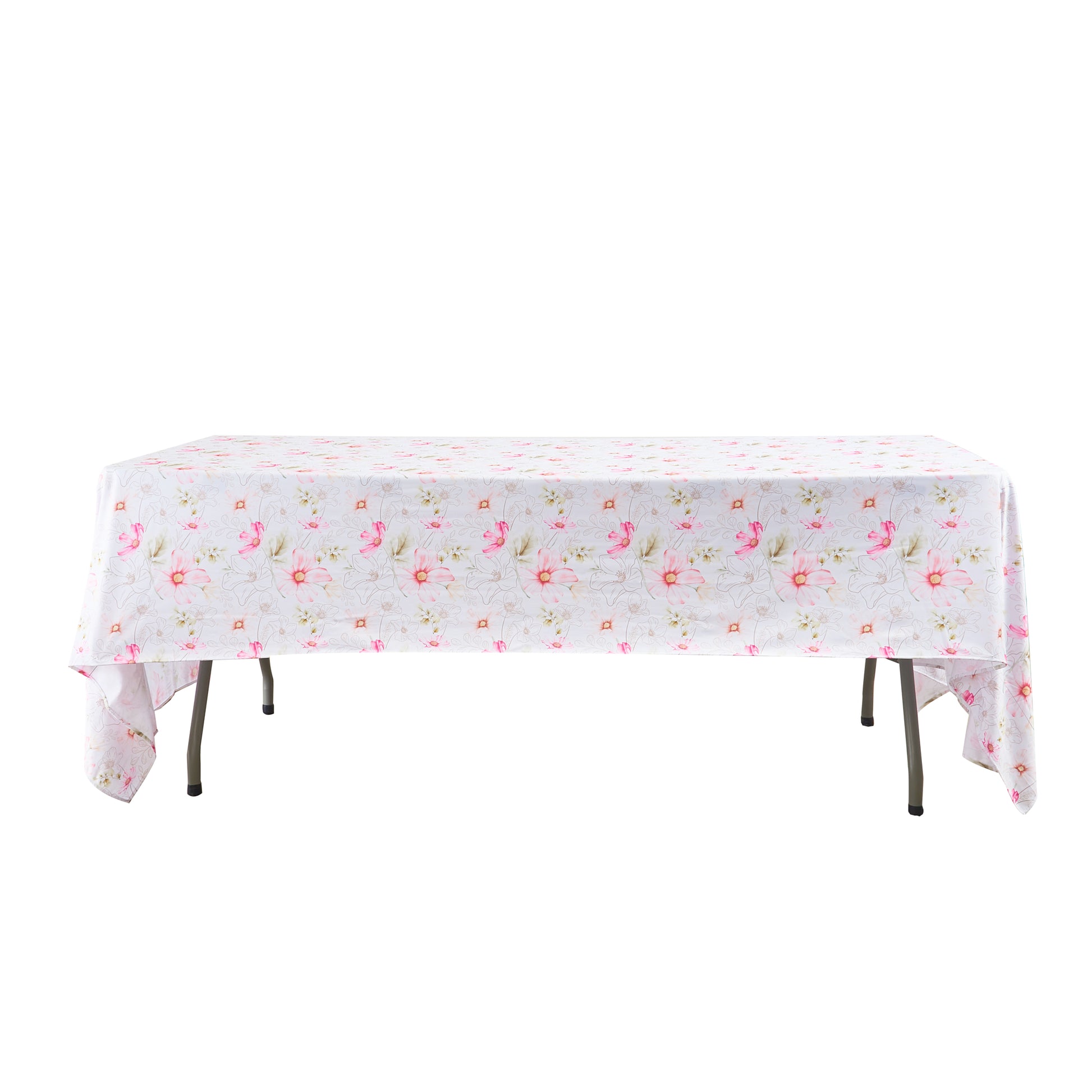 Floral Haze 60"x120" Rectangular Tablecloth - CV Linens™