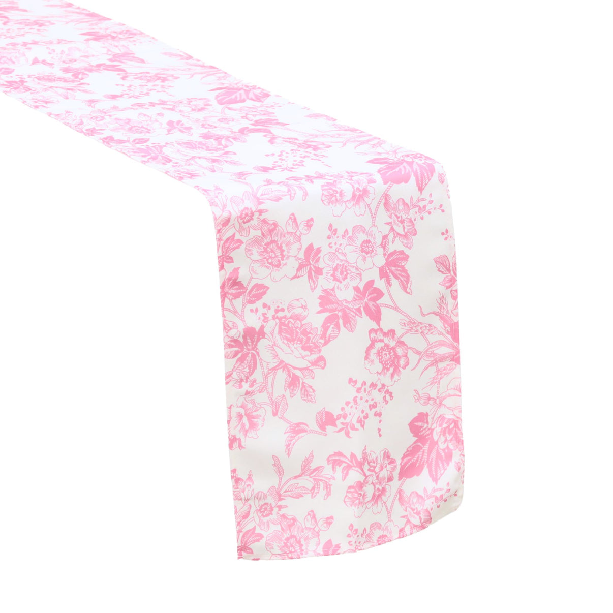 French Toile Table Runner - Pink - CV Linens™