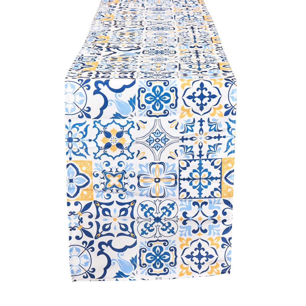 Morocco Mediterranean Table Runner - CV Linens™