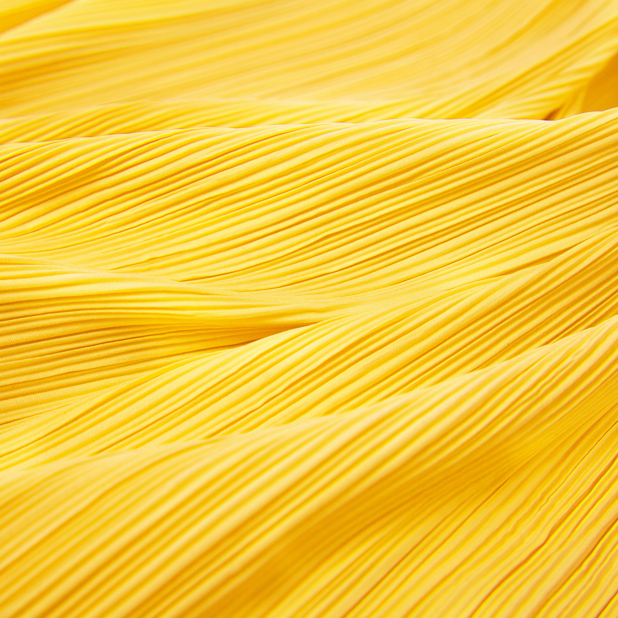 Pleated Crinkle DIY Textured Fabric 10 yards - Yellow - CV Linens™