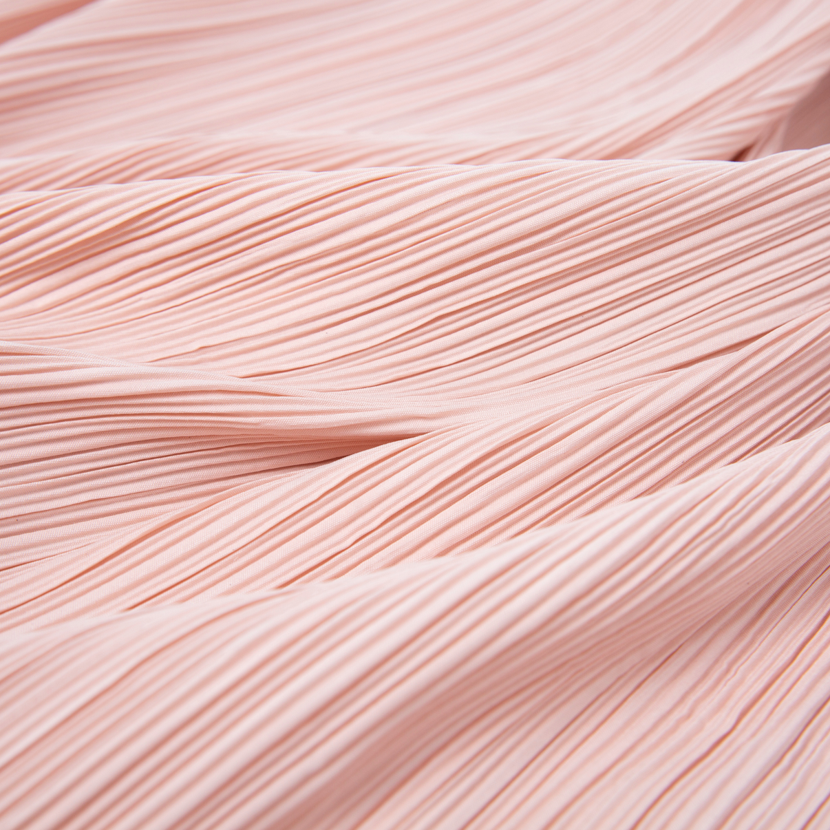 Pleated Crinkle DIY Textured Fabric 10 yards - Blush/Rose Gold - CV Linens™