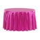 Satin 108" Round Tablecloth - Fuchsia - CV Linens™