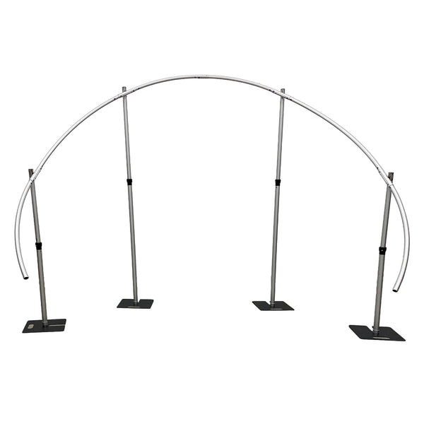 Semi-circle Curved 8.8ft Backdrop Frame Arch– CV Linens