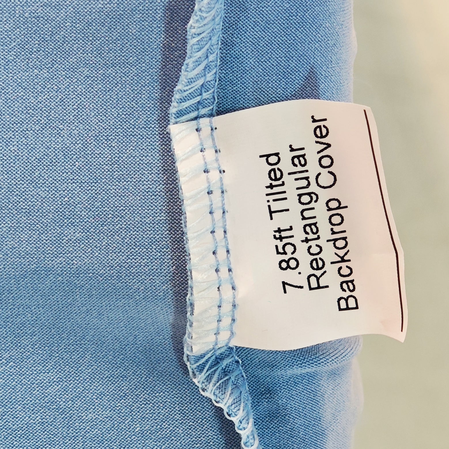 Spandex Cover for 3D Tilted Rectangular Backdrop Stand - Baby Blue - CV ...