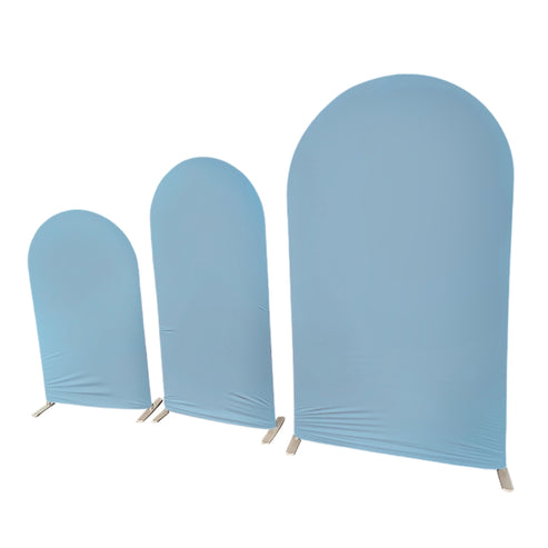 Spandex Covers for Heavy Duty Trio Arch Frame Backdrop 3pc/set - Baby ...