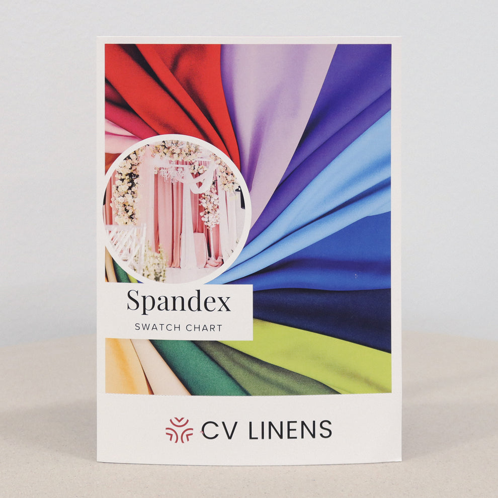 Spandex Swatch Chart - CV Linens™