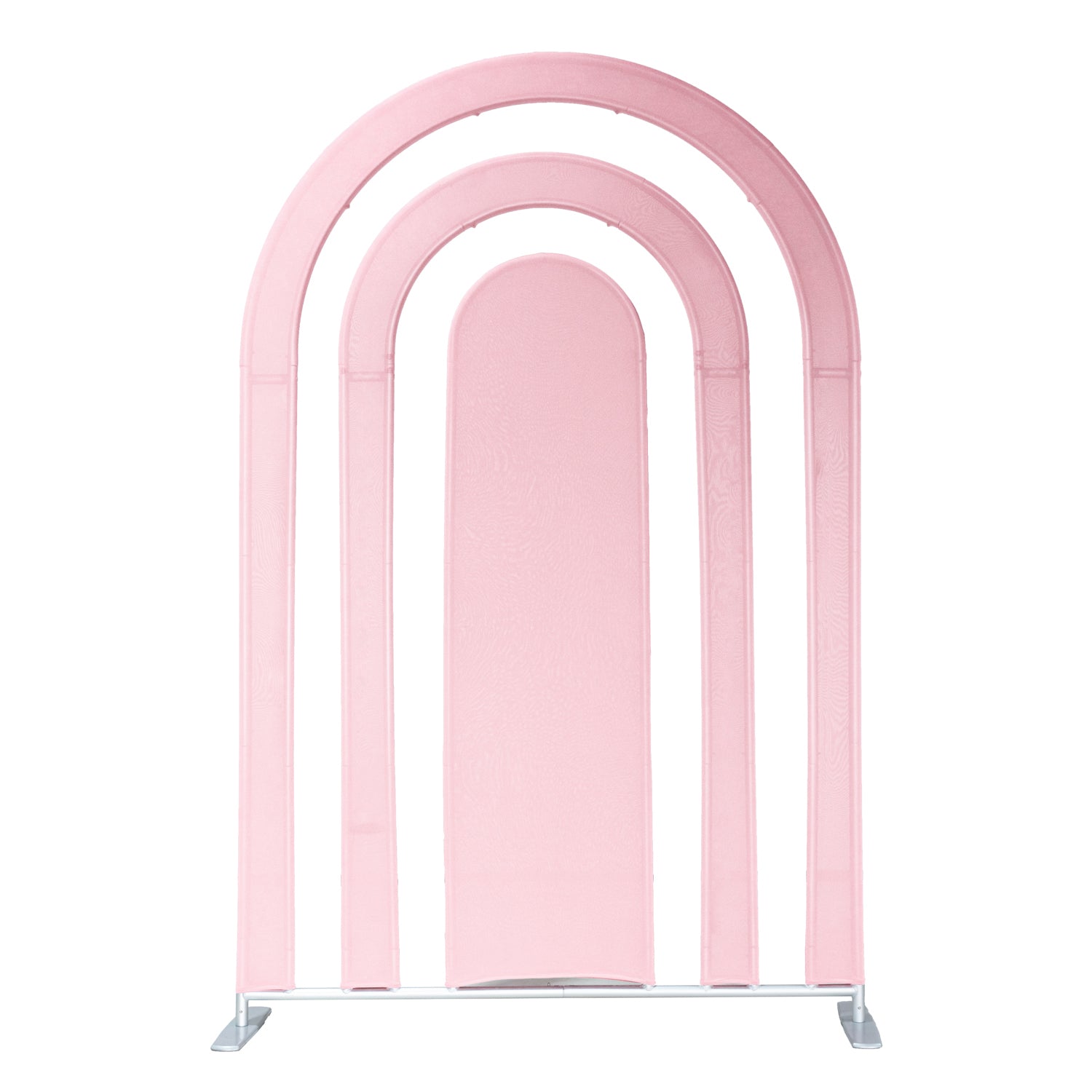 Spandex Cover for Rainbow Multi-Tier Arch (3 pc/set) - Pink - CV Linens™