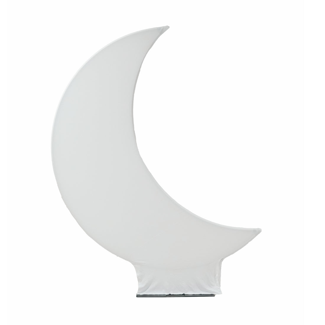 Spandex Crescent Moon Arch Cover - White - CV Linens™