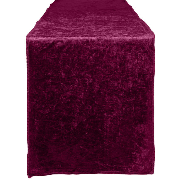 Velvet Table Runner - Cabernet - CV Linens™