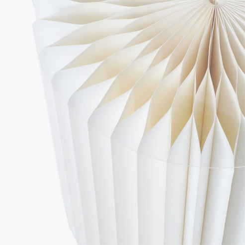 Accordion Foldable Paper Pedestal Display Stand | CV Linens