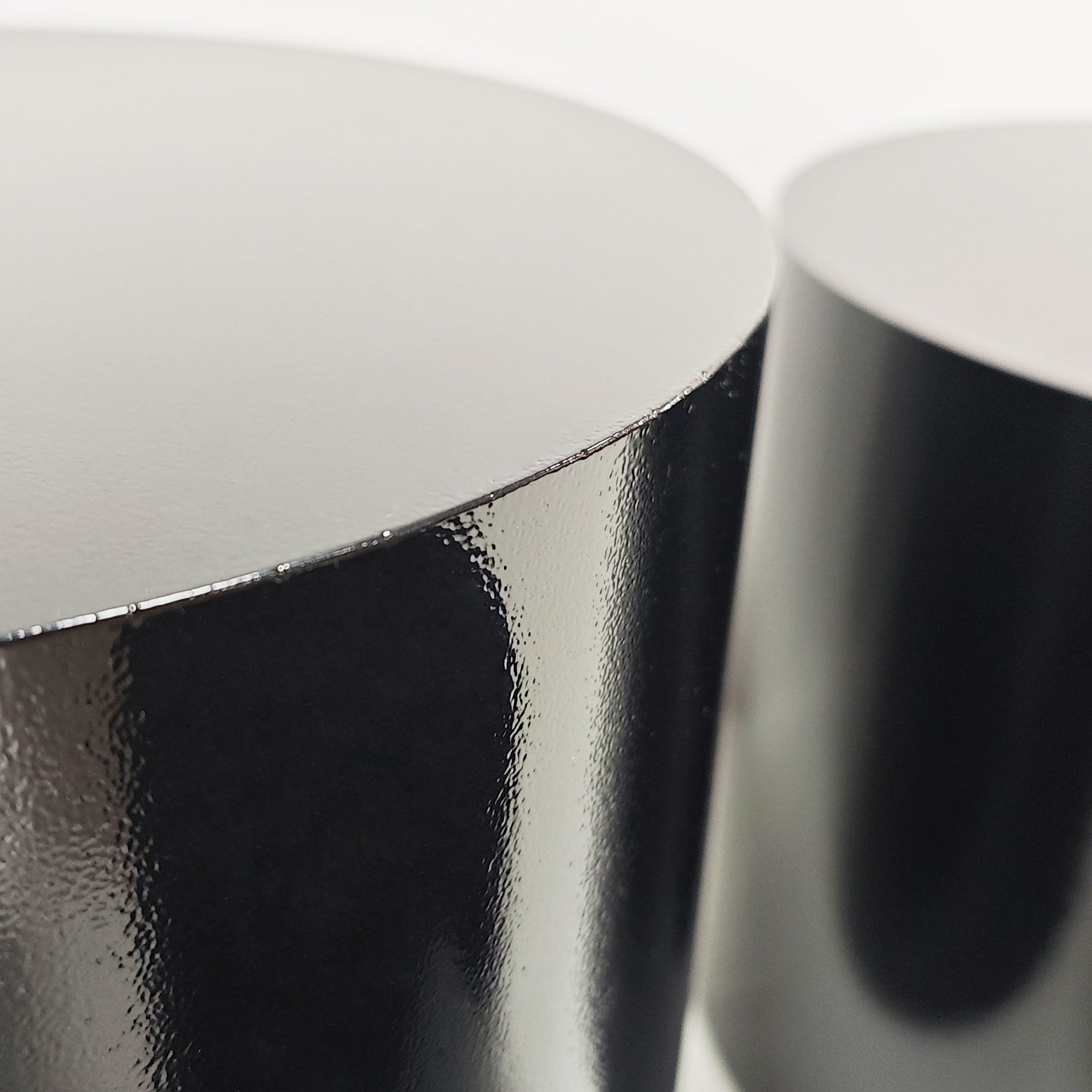 Black Cylinder Round Pedestal Cake/Dessert Display Stands 5 pcs/set ...