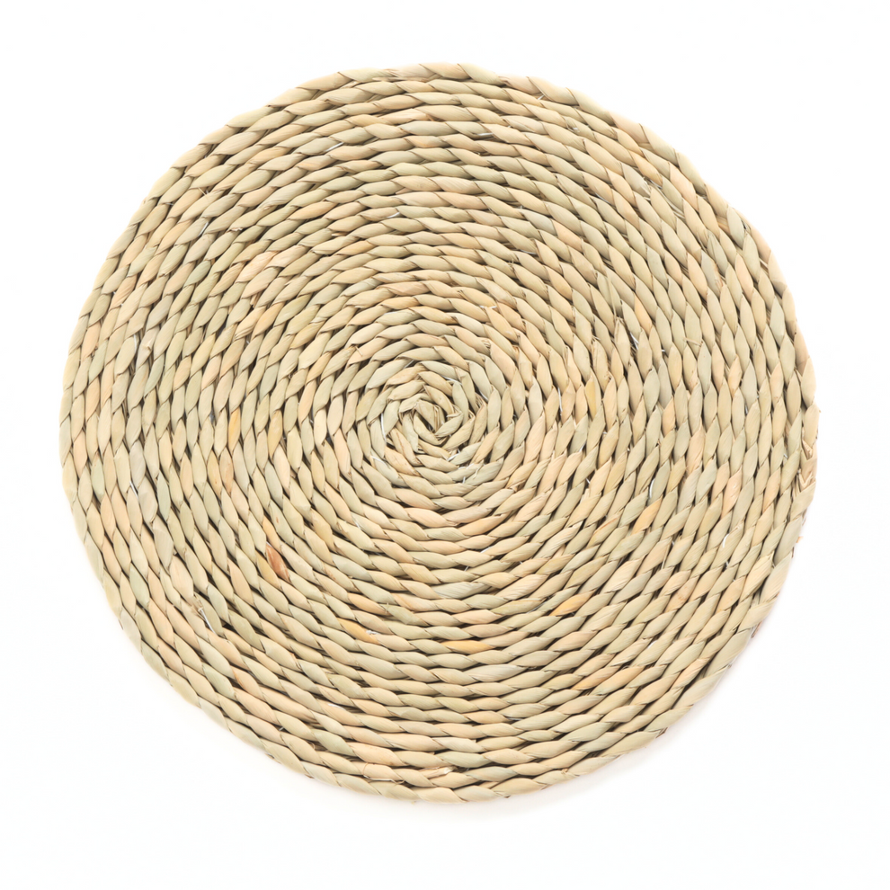 Braided Raffia Straw 15" Placemats (4pc/set) - CV Linens™