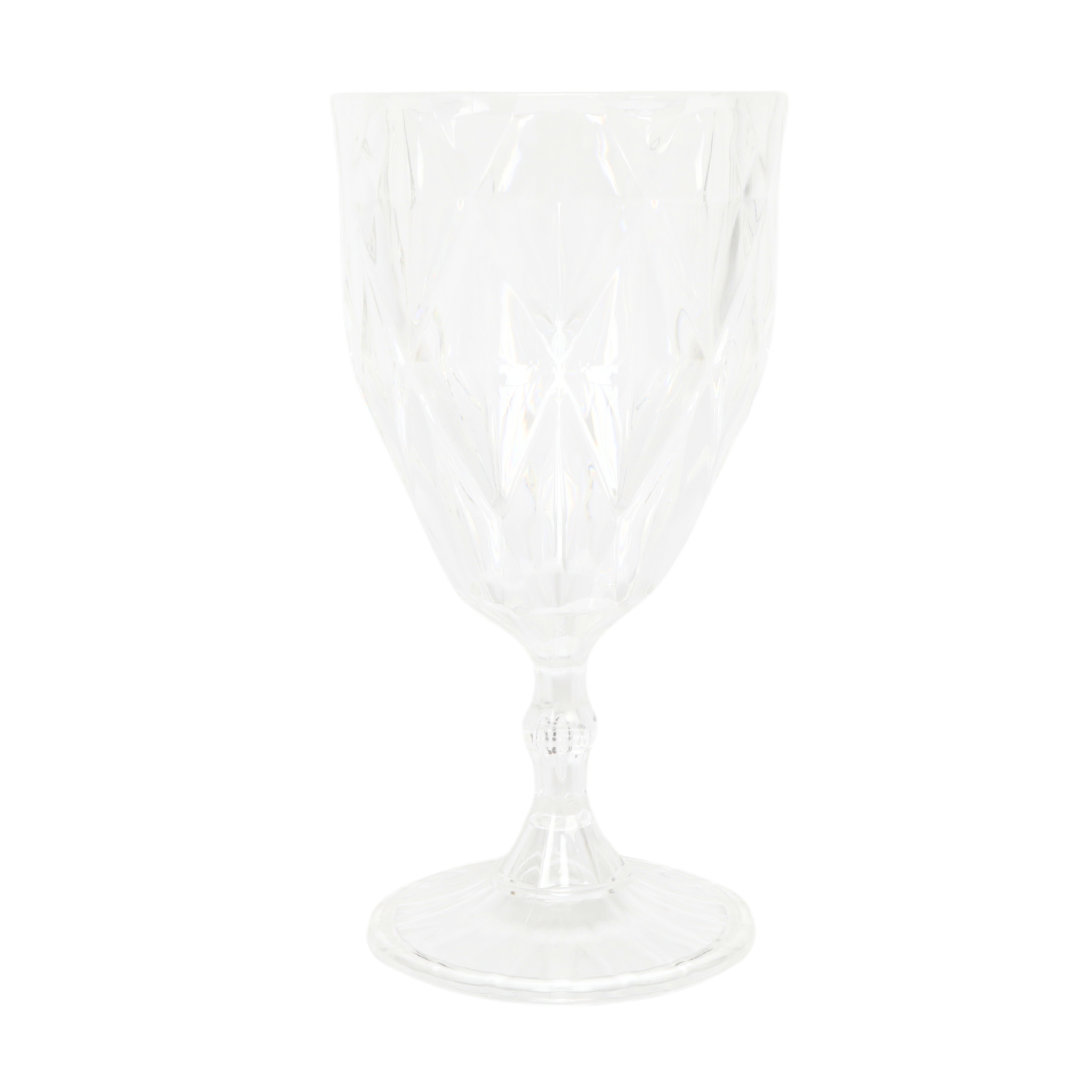 Clear Vintage Acrylic Goblets (6 pcs/pk) - CV Linens™
