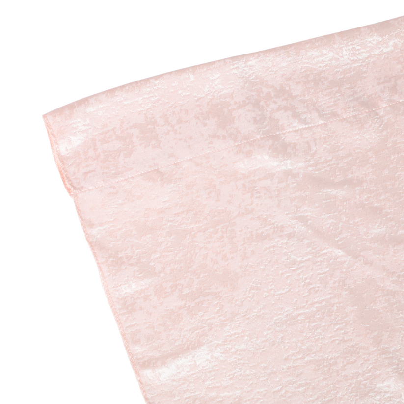 Crinkle Shimmer 10ft H x 52" W Drape/Backdrop Panel - Blush/Rose Gold ...