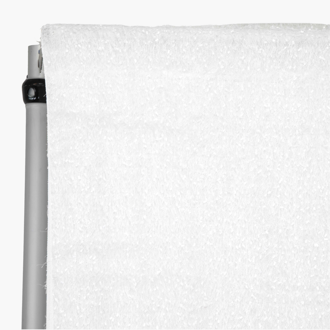 Flurries 12ft height x 52" width W Drape/Backdrop Curtain Panel - White ...