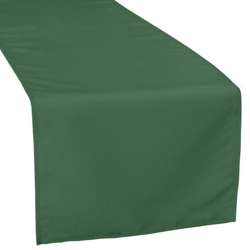 Polyester Table Runner | CV Linens™ - Forest Green