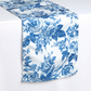 French Toile Table Runner - Blue - CV Linens™