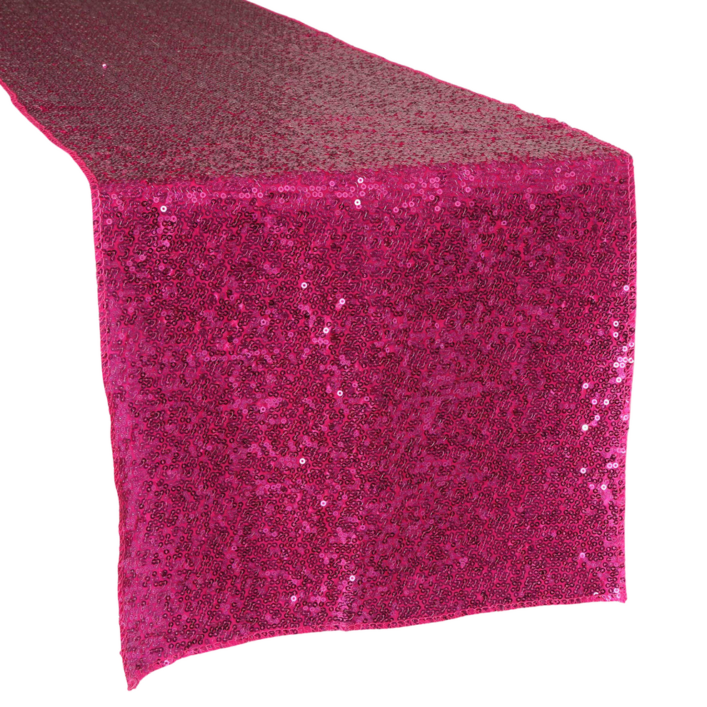 Glitz Sequin Table Runner - Magenta - CV Linens™