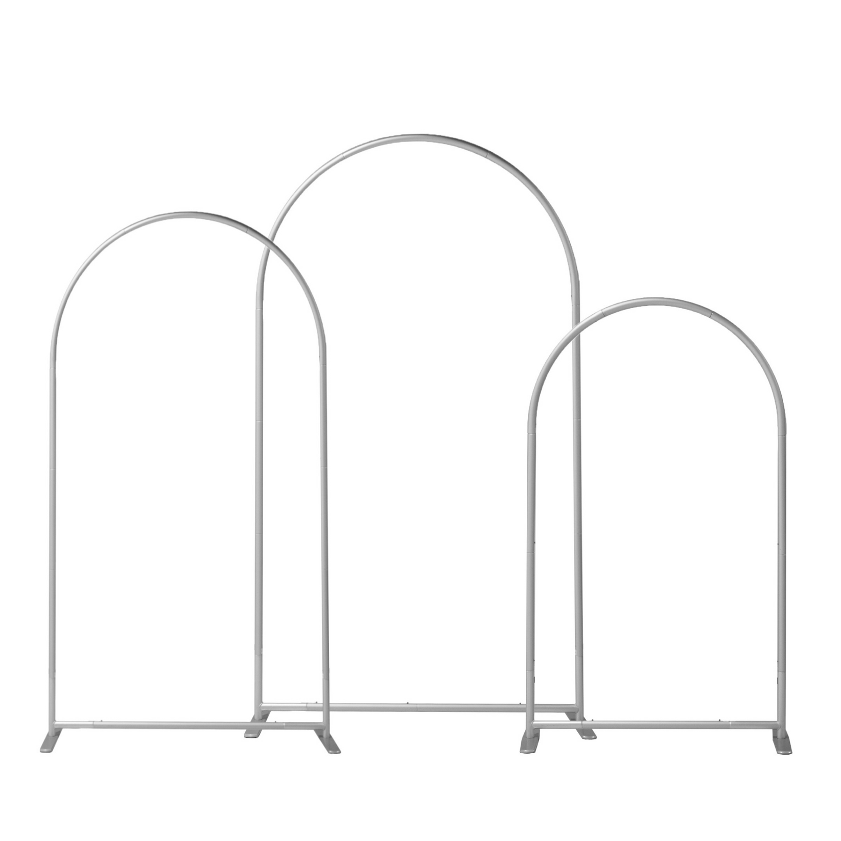 Heavy Duty Trio Arch Backdrop Frame Stands 3pc/set - CV Linens™