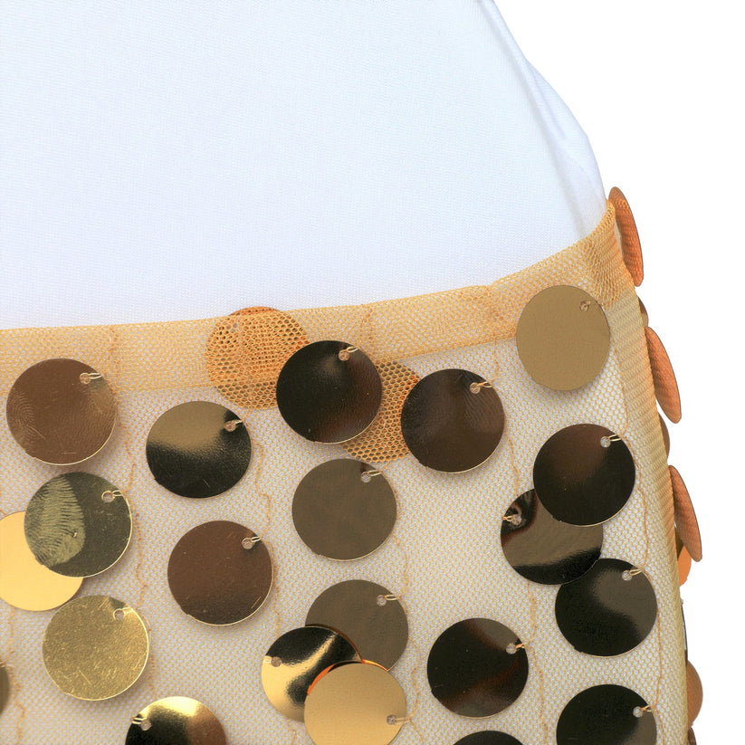 Payette Sequin Chair Bands (5 pcs/pk) - Gold– CV Linens