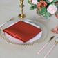 Polyester Napkin 20"x20" - Rust– CV Linens