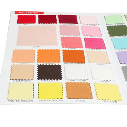 Polyester Swatch Chart - CV Linens™
