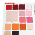 Polyester Swatch Chart - CV Linens™