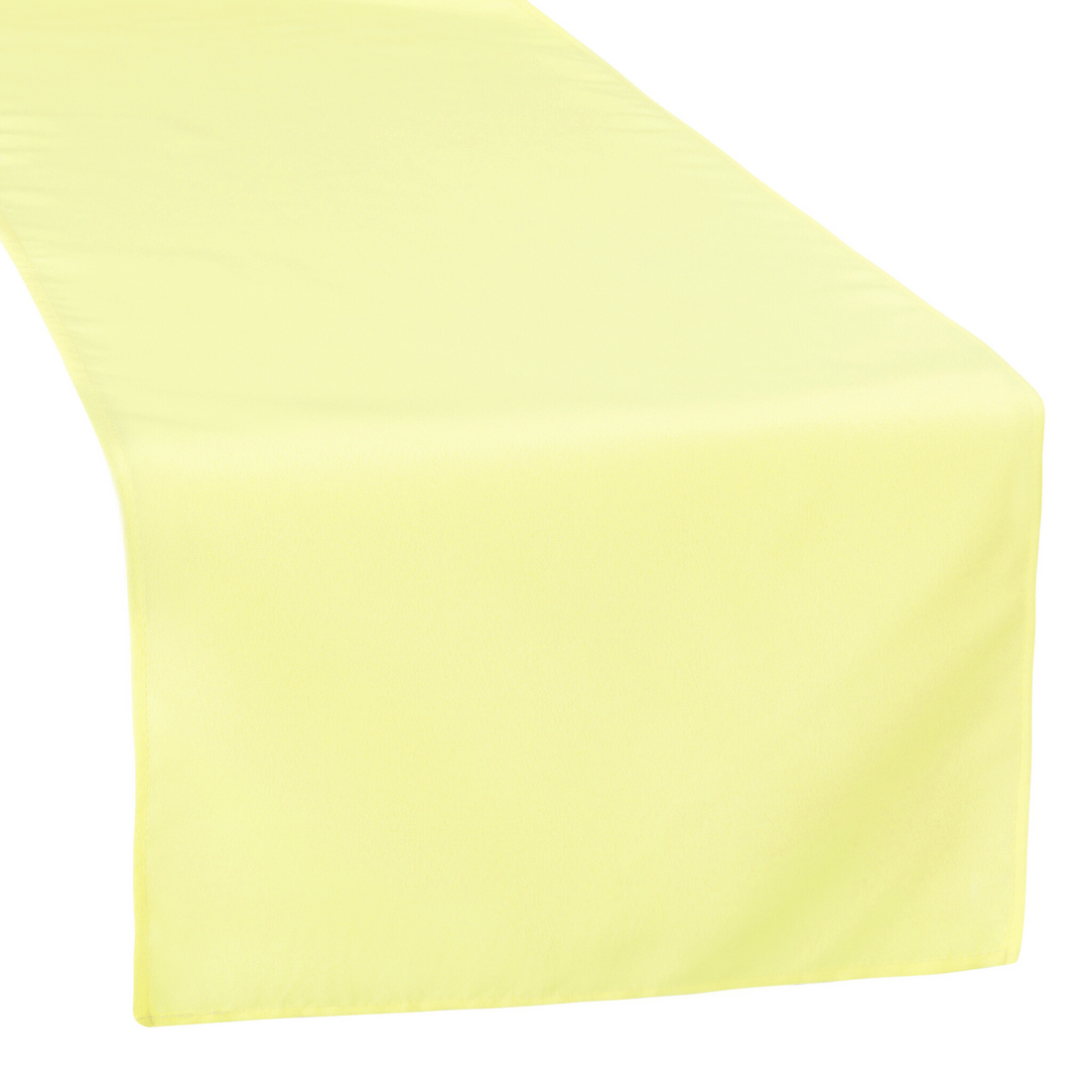 Beautiful Polyester Table Runner - Pastel Yellow– CV Linens