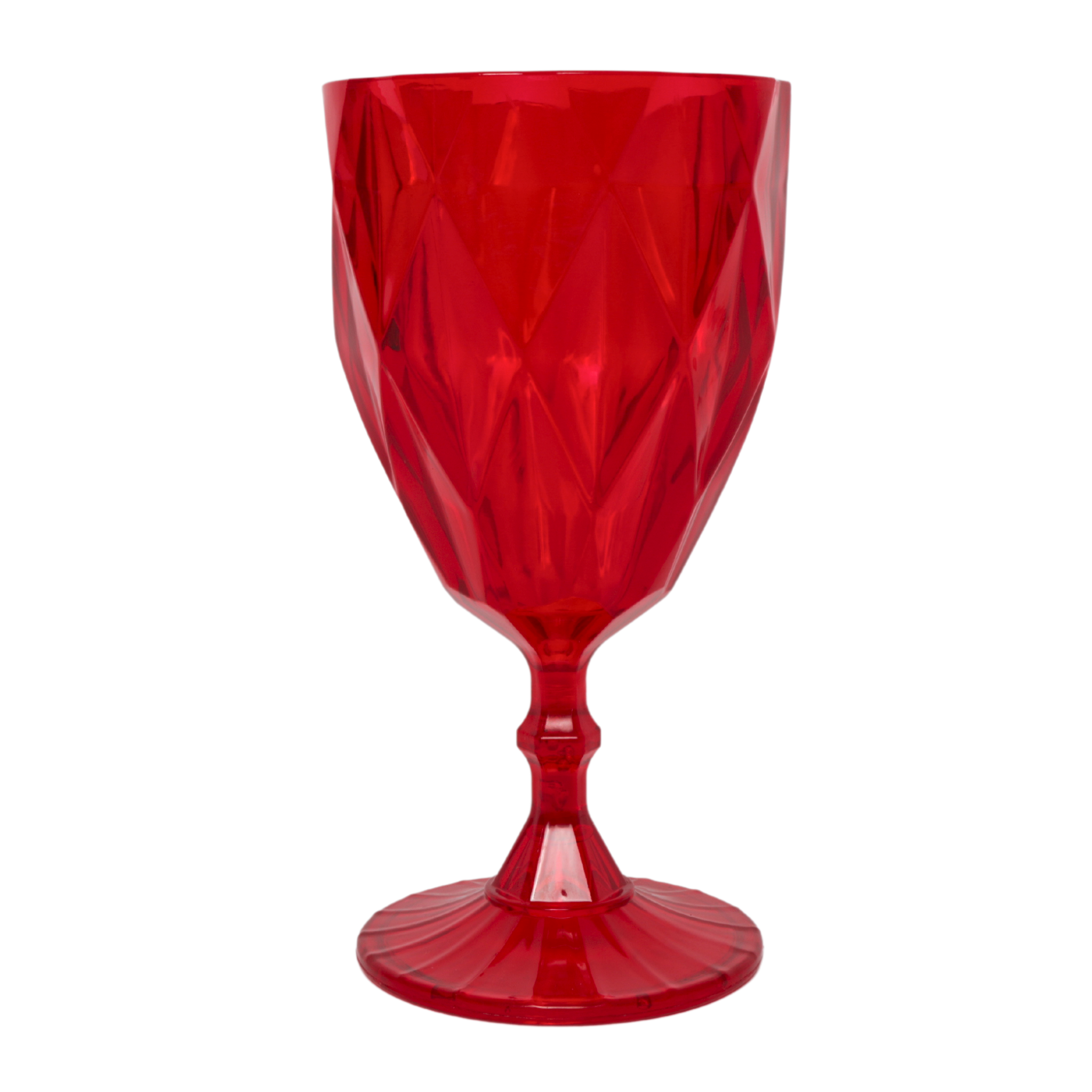 Red Vintage Acrylic Goblets (6 pcs/pk) - CV Linens™