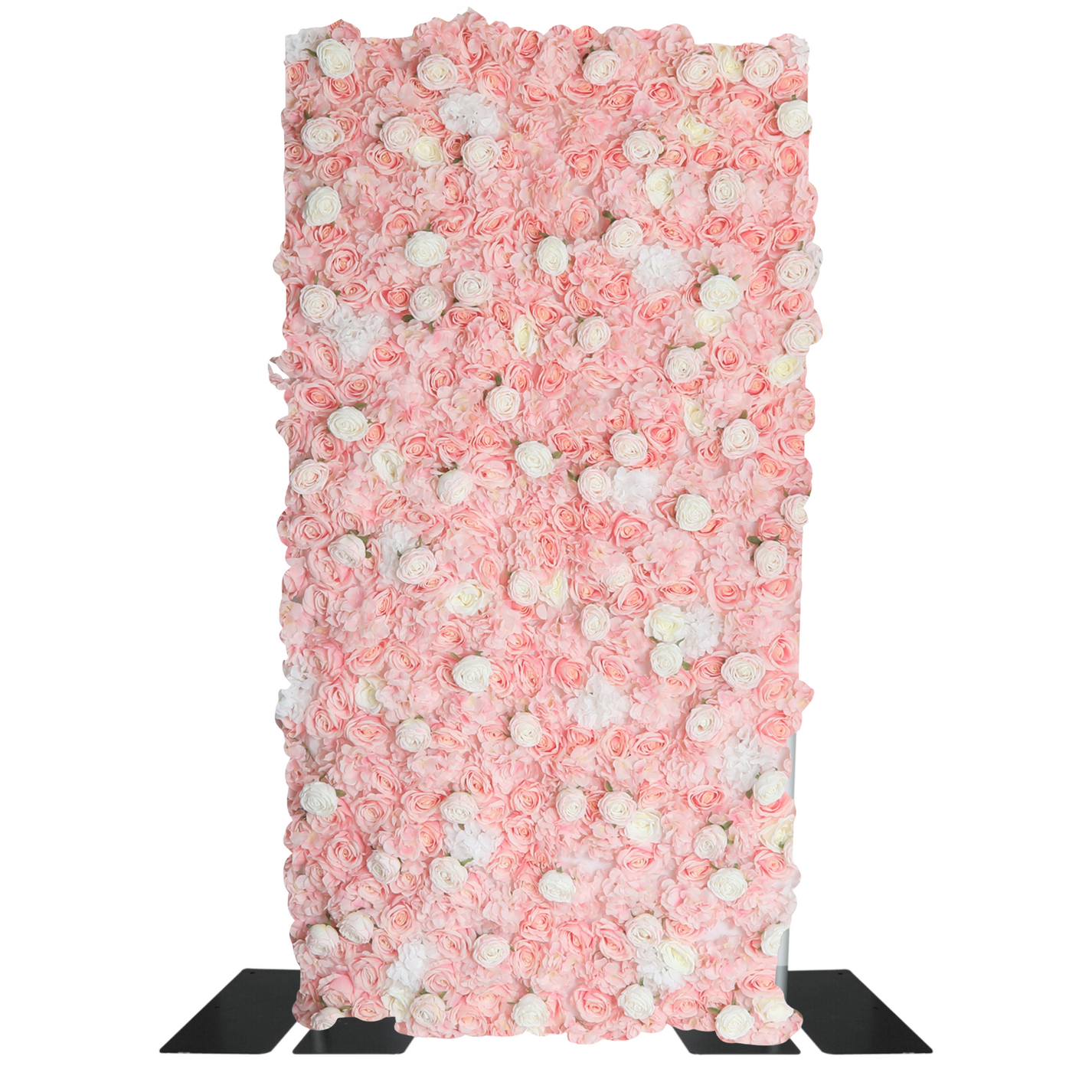 Roll Up Flower Wall Backdrop 8ft x 4ft - Pink - CV Linens™