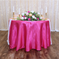 Satin 108" Round Tablecloth - Fuchsia - CV Linens™